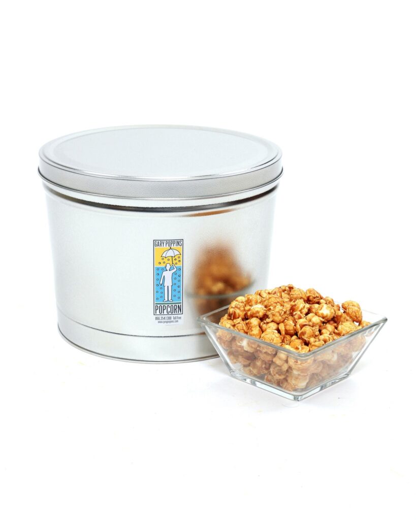 Classic Caramel - Gourmet Popcorn - 2 Gallon Tin from Gary Poppins