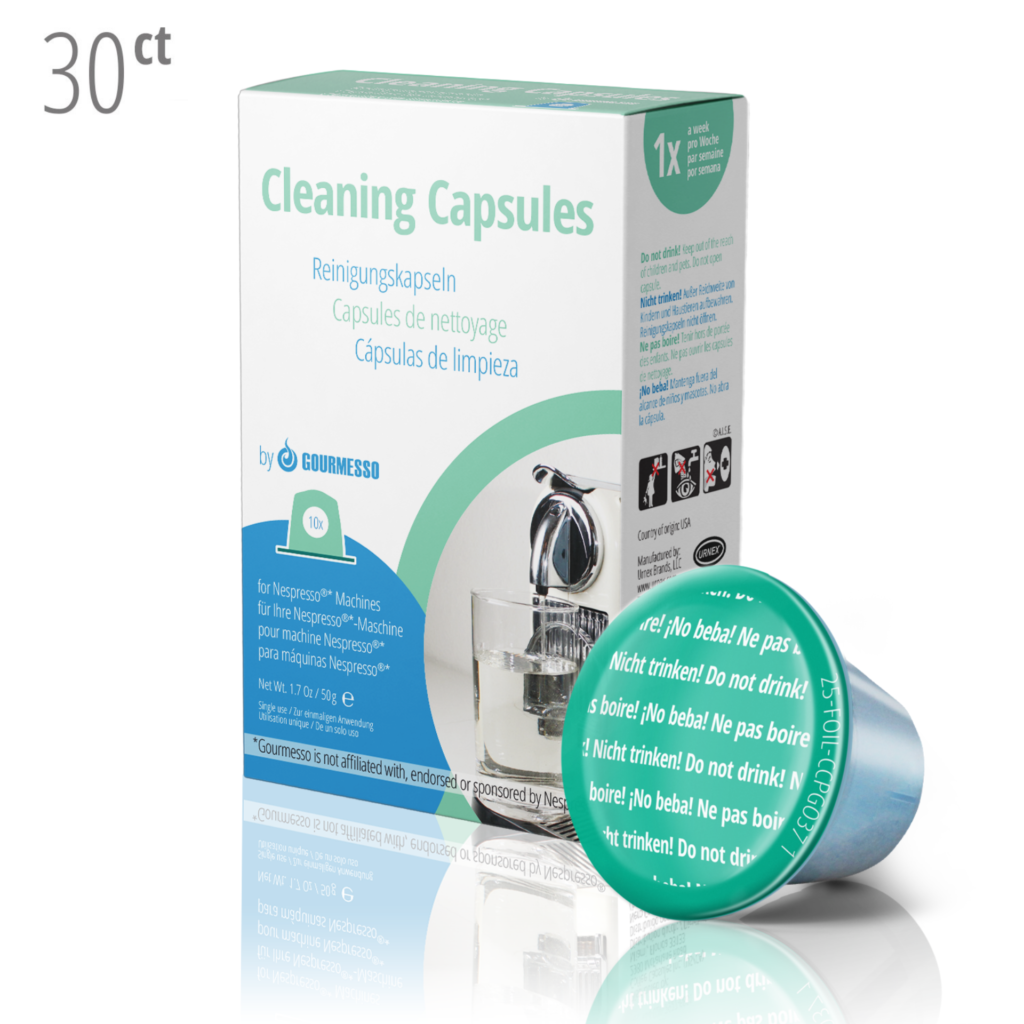 30 Nespresso Machine Cleaning Capsules - for Nespresso Original System ...