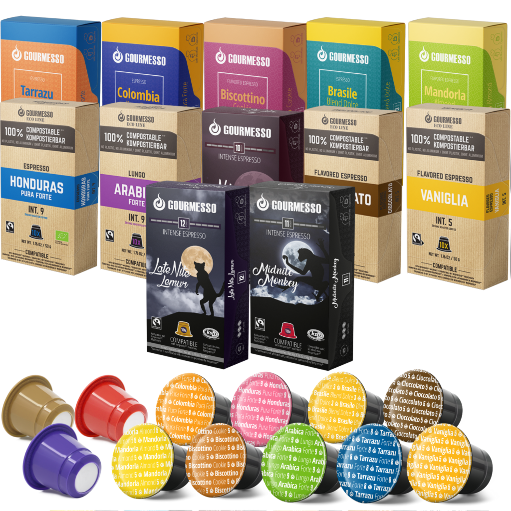 200 Count Espresso Pod Bundle for Nespresso Original Machines from ...